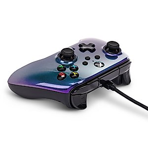 PowerA Enhanced Wired Controller for Xbox Series X|S - Aurora Borealis, gamepad, video game /gaming controller