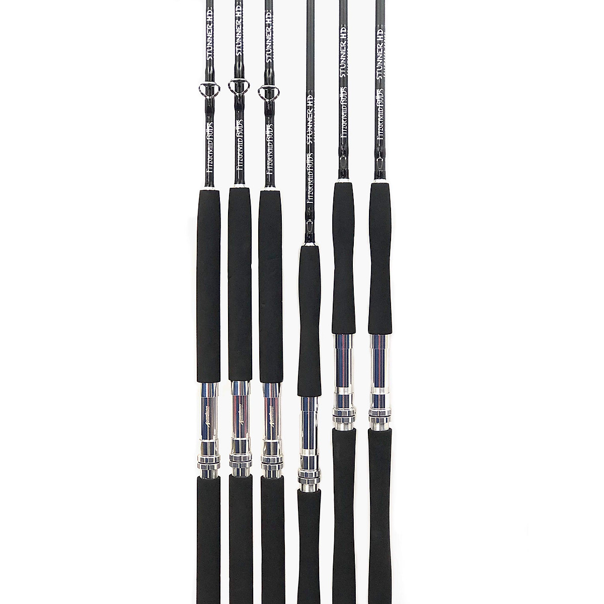 Fitzgerald Fishing Stunner HD Saltwater Series from 6’0”, 7’0” & 8'0” Heavy, X-Heavy & XX-Heavy Spinning Offshore Rods Great for Snook, Tarpon, Cobia, Snapper, Grouper, Dolphin