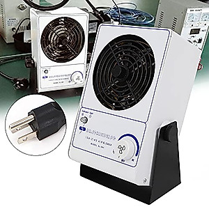 Ionizing Air Blower 110V Anti Electrostatic Ion Blower Anti-Static Ionizer ESD Static Electricity Electrostatic Elimination Eliminator Fan