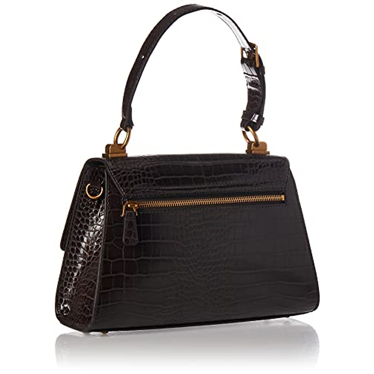 GUESS US Stephi Top-Handle Flap Bag