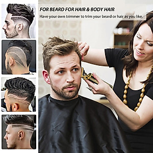 soieho Hair Trimmer for Men, Cordless Hair Clippers Rechargeable Beard Trimmer, Zero Gapped T Blade Liners Grooming Hair Cutting Kit, Giving for Men Husband Father.