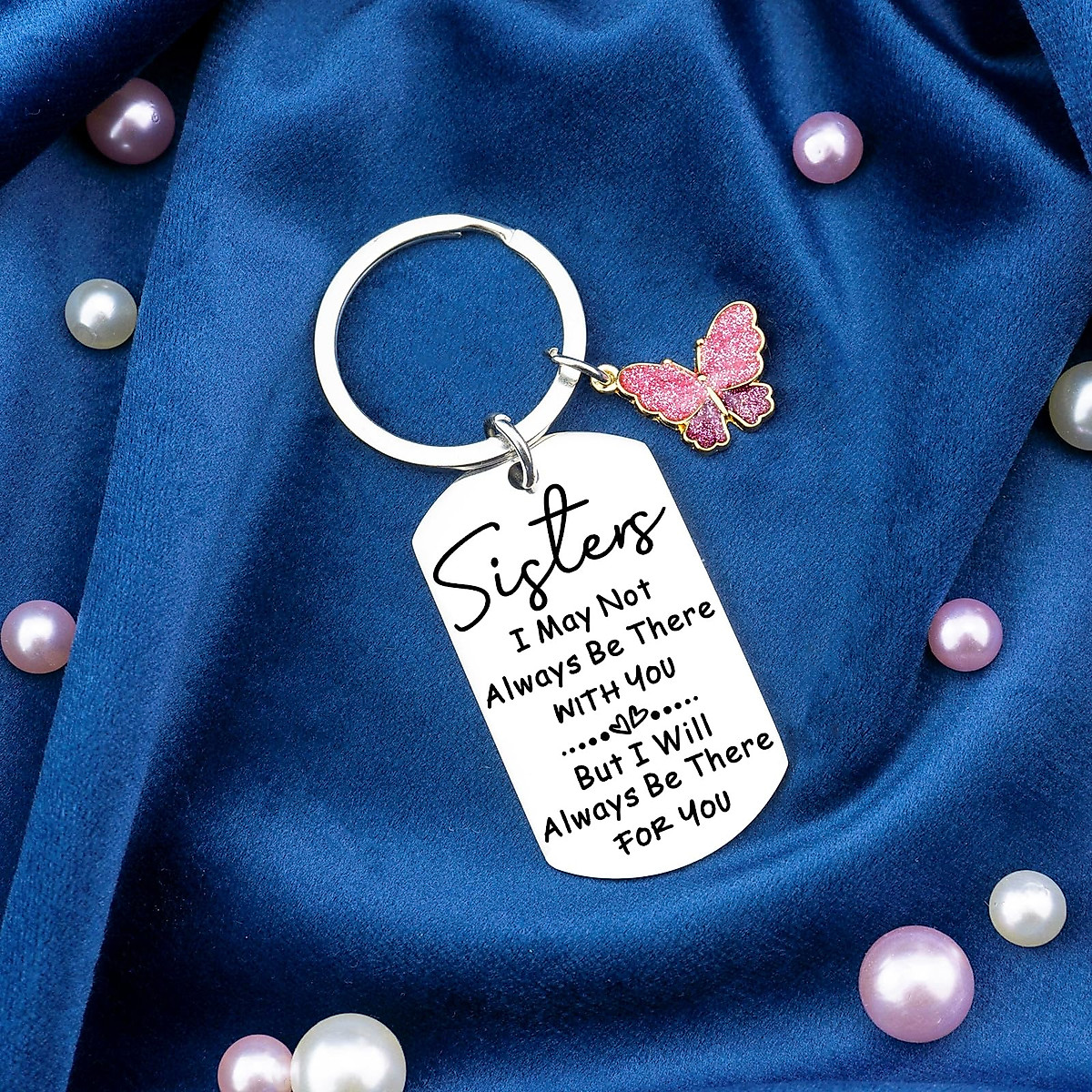 ichrati Sister Gifts from Sisters Big Little Sister Birthday Gift for Women Adult Unique Soul Sister Christmas Gifts Ideas for Girls Teens Keychain Best Sister ever Funny Womens Thanksgiving Key Ring