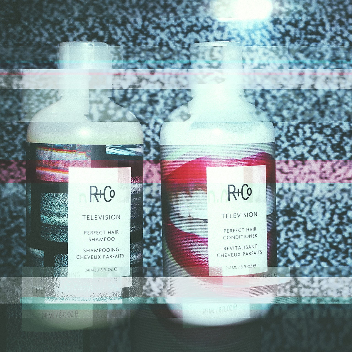 R+Co Television Perfect Shampoo/Conditioner Tandem Packette | Body + Shine + Smoothing for All Hair Types | Vegan + Cruelty-Free | .46 ml