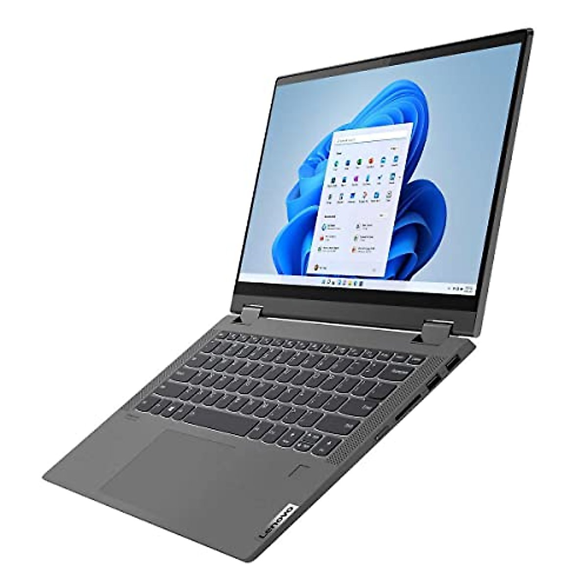 Lenovo Flex 5i Convertible 2-in-1 Laptop in Graphite Grey 14 FHD Touchscreen Intel Core i3-1115G4 up to 4.1Ghz 8GB DDR4 RAM 256GB SSD Windows 11 (Renewed)