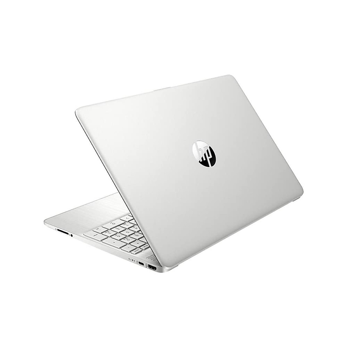 HP 2022 15.6" HD 250 nits Laptop Computer, 11th Gen Intel Core i3-1115G4 (Beats i5-1035G1), 8GB RAM, 256GB PCIe SSD, Intel UHD Graphics, 720p HD Camera, Windows 10 S, Silver, 32GB SnowBell USB Card