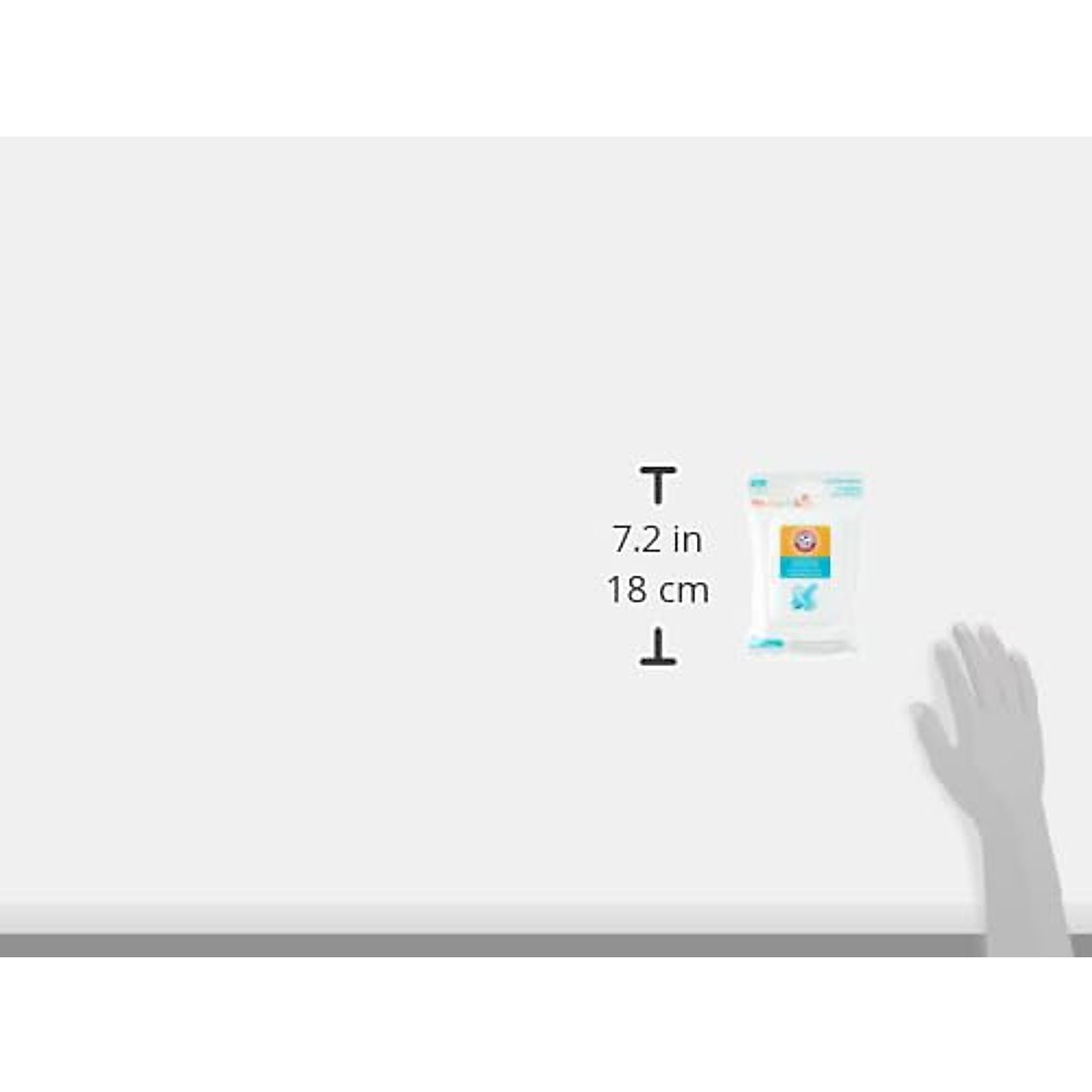 Munchkin Arm & Hammer Pacifier Wipes - Safely Cleans Baby and Toddler Essentials, 1 Pack, 36 Wipes