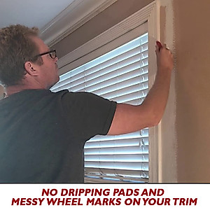 Emery Edger Edging Tool for Edges and Trim | Paintbrush Not Included - Attaches to 2 Inch Brushes - Patented Design