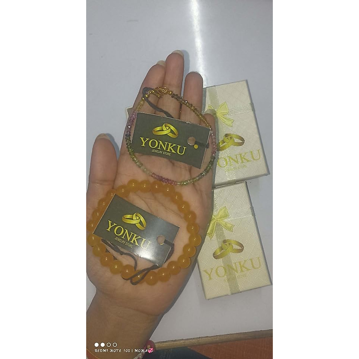 YONKU Purple Natural Lavender Amethyst Quartz Bracelet 8mm Rare Clear Round Beads Women Men Stretch Bracelet Amethyst 7" Beaded Yoga Chakra Brace YO-BRACE-7572