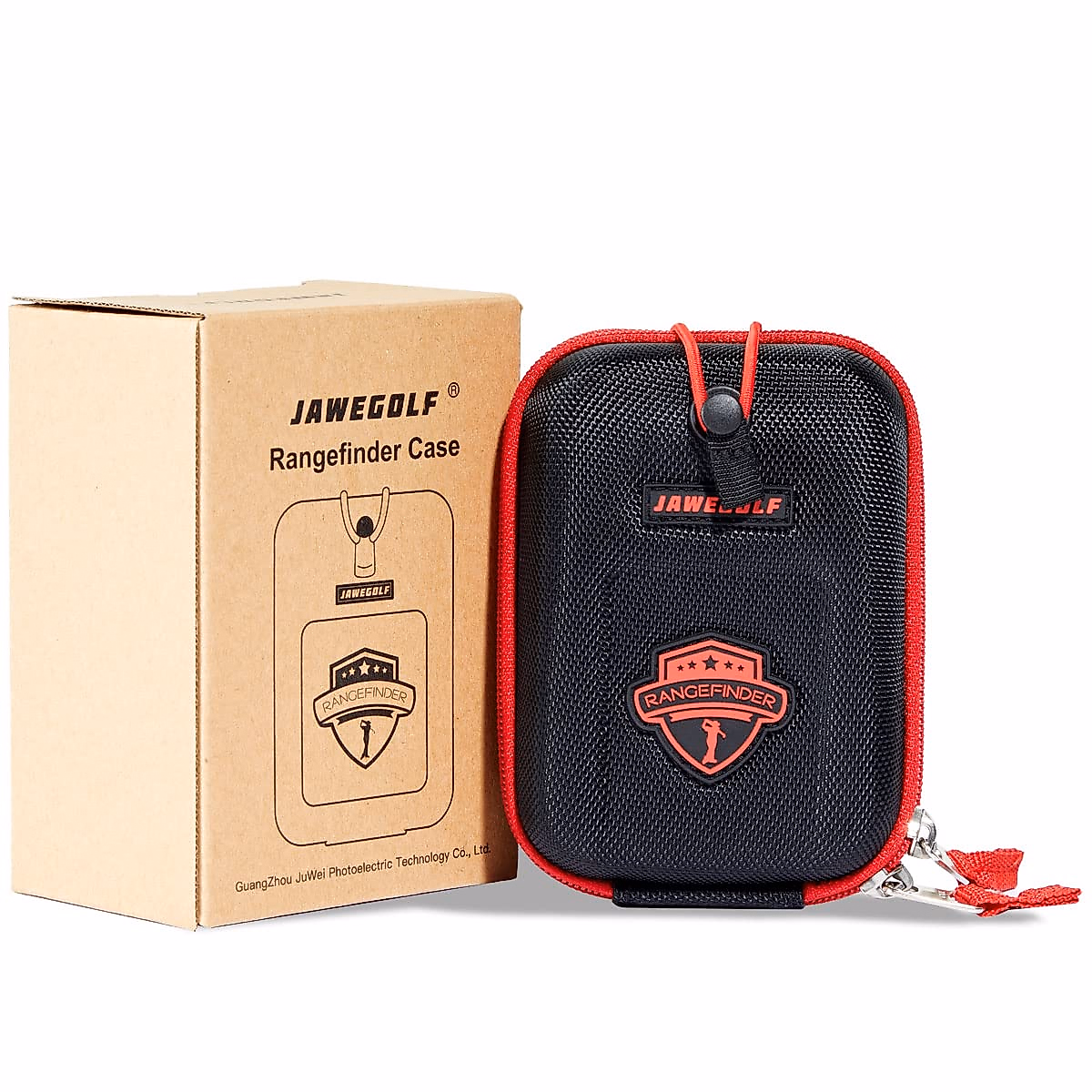 JAWEGOLF Carrying Cases Golf Rangefinder Case Bag Compatible with Bushnell Callaway Or Other Laser Rangerfinder (Black-Magnetic)