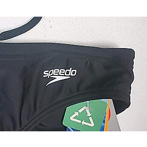 Speedo Men's Fitness Solar 1-Inch Xtra Life Lycra Brief, 32 - Black