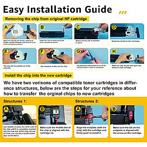 CMYBabee Compatible Toner Cartridge Replacement for HP 206A W2110A W2111A W2112A W2113A for HP Color LaserJet Pro M255dw MFP M283fdw M283cdw M282nw M283 M255 Printer (Black Cyan Yellow Magenta,4-Pack)
