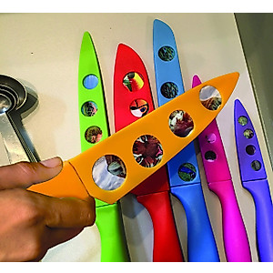 CHEF'S VISION Wildlife Knife Set Bundle With Matching Wildlife BladeKeeper Blade Covers