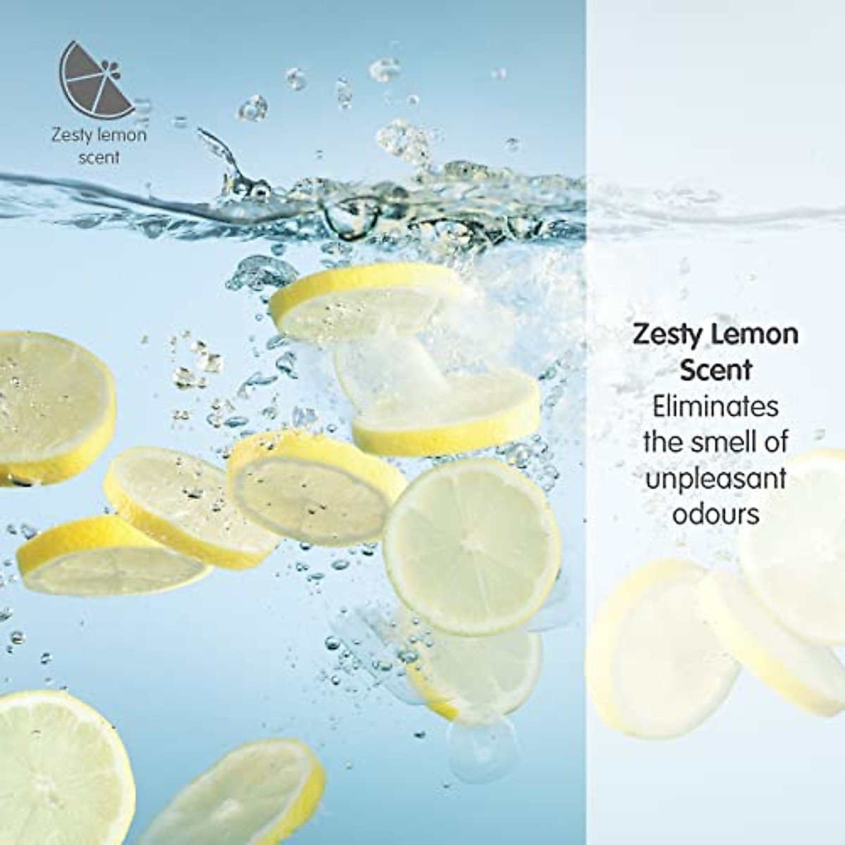 Morphy Richards Custom Fit Lemon Scented Bin Liners, White, Size B, 42/50 litres, Pack of 20