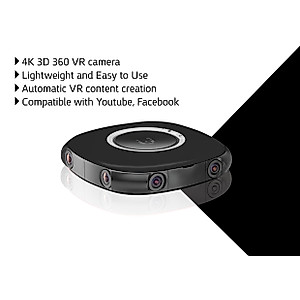Vuze - 3D 360° 4K VR Camera - Black
