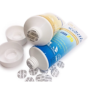 Sunscreen Flask Seals - 12 Pack of Hidden Flask Bottle Seals to Sneak Alcohol Anywhere- Leakproof Pressure Sensitive Adhesive Foam Safety Seal Replacements (17mm)