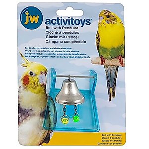 JW Pet Company Activitoys Bell with Pendulot Bird Toy