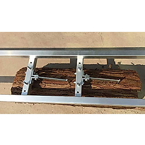 9 FT Rail Mill Guide System 3 Crossbar Kits Work with Chainsaw Mill