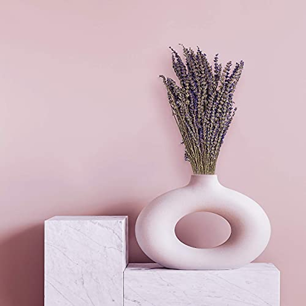 Dried Lavender Bundles, Uieke Natural Dried Lavender Flowers 280-300 Stems 16“ for Home Weeding Decoration Flower Arrangements Home Fragrance 2 Bundles