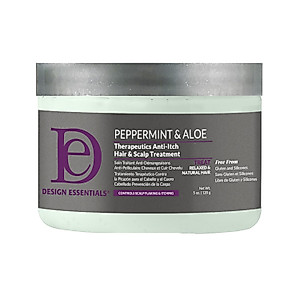 Design Essentials Therapeutics Anti-Itch Hair & Scalp Treatment Dandruff Hairgrooming For Relaxed & Natural Hair - 4 Oz, 5 fluid ounces