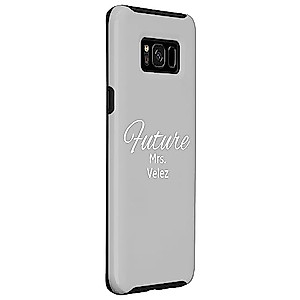 Galaxy S8+ Mrs. VELEZ personalized engagment announcment Case