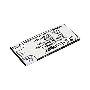 Battery Replacement for Cordless Phone Cisco 8800 Part Number Cisco 74-102376-01 CP-BATT-8821 GP-S10-374192-010H 2400mAh / 9.12Wh 3.8v Li-Polymer Black LIONX