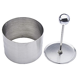 LUOZZY Cake Rings Mold Stainless Steel Cold Dish Moulding Mold and Dessert Food Rings Tools Dessert Mold for Cooking