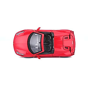 Bburago B18-26017 1:24 Scale Race and Play of The Ferrari 458 Spider Sports Car Die-Cast Model