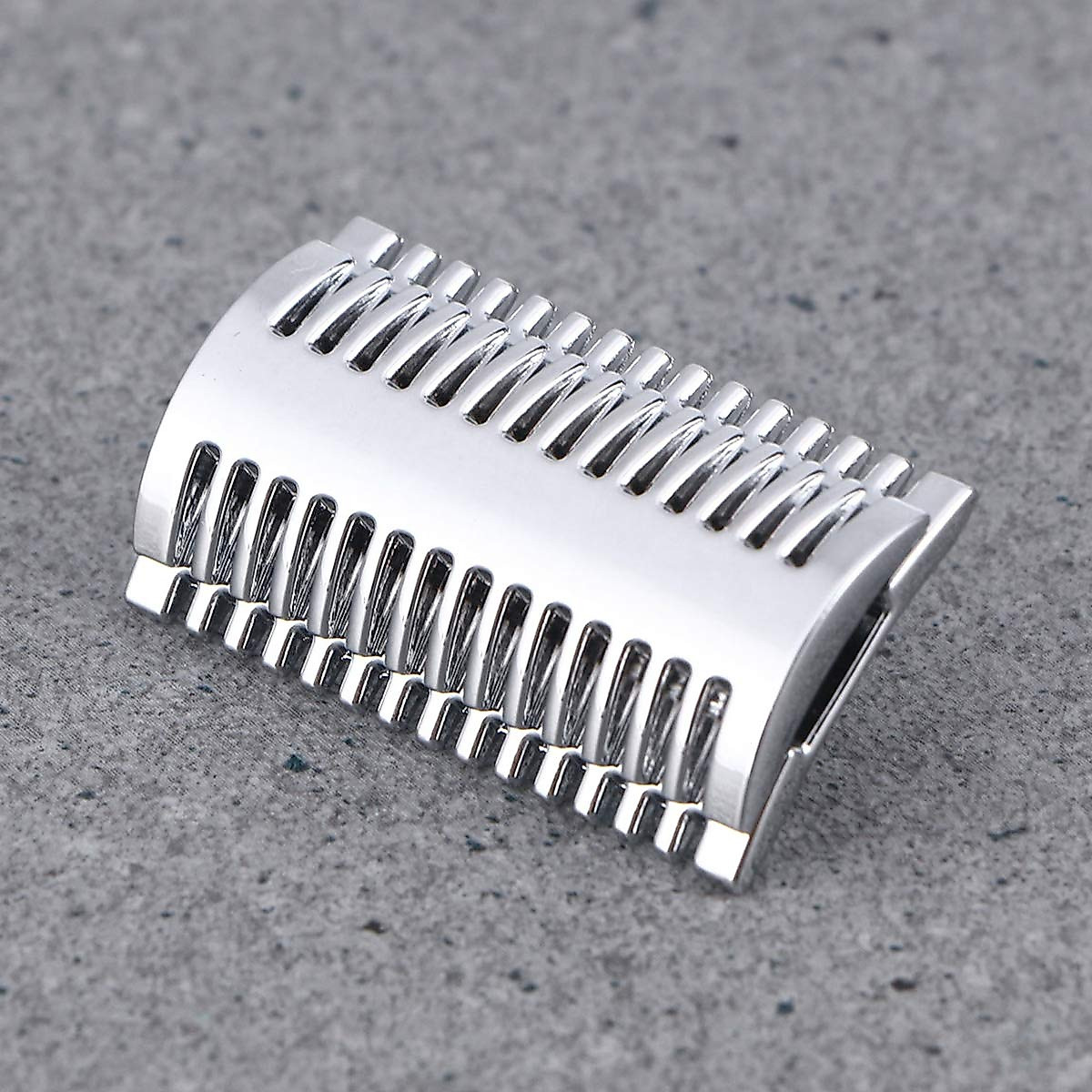 Lurrose Razor Head Replacement Manual Double Edge Razor Safety Shaving Head without Blade