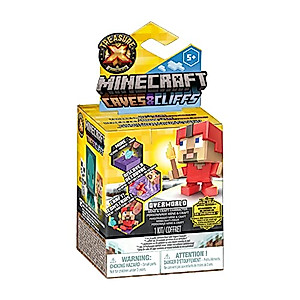 Treasure X Minecraft Caves & Cliffs - Overworld Characters. Mine, Discover & Craft with 10 Levels of Adventure & 12 Mine & Craft Characters to Collect