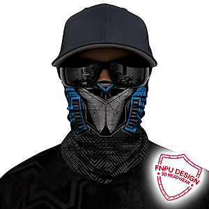 3D Transformers Neck Scarf Face Sun Scarf Balaclava Bandana Biker Headwear UV for Women Men Fishing Hunting Motorcycles Cycling Outdoor Sport