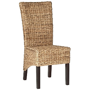 Safavieh Home Collection Kiska Natural Dining Chair (Set of 2)