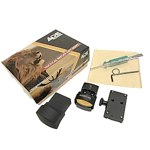 Ade Advanced Optics Bertrillium RD3-013 Red Dot Sight + Optic Mounting Plate for 1911 Novak Rear Sight Pistol