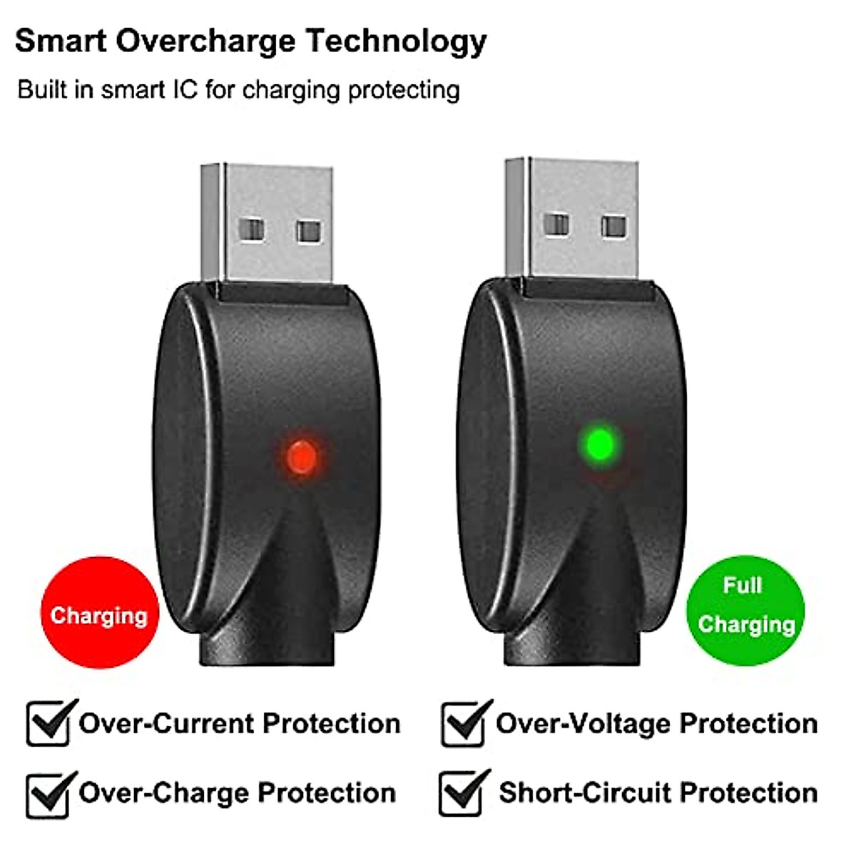 AUTOVIC USB 510 Thread Cable, Portable USB Cable with Indicator, Small Size Smart Charg-ing