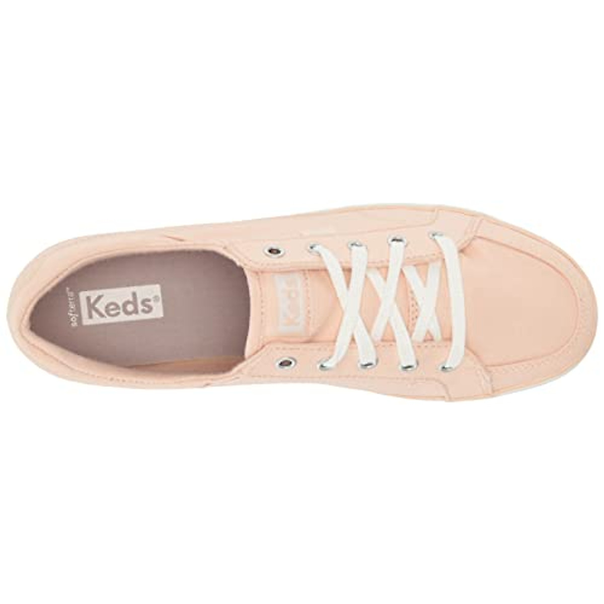 Keds Women's Center 2 Suede Sneaker, Pearl Blush, 7
