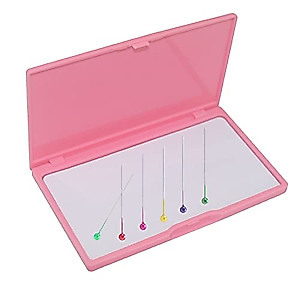 1 Piece Sewing Storage Case Magnetic Needle Storage Case Portable Magnetic Needle Keeper Cross Stitch Sewing Knitting Pin Holder Case Organizer