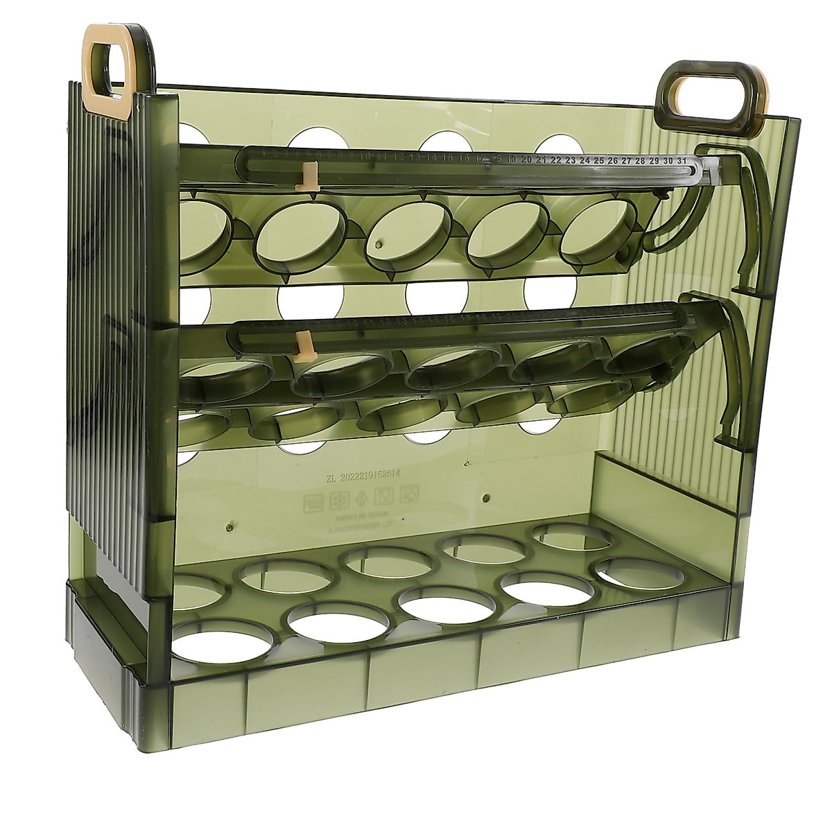 Garneck Storage Container Multi Grid Holder for Fridge Sturdy and Reusable Box