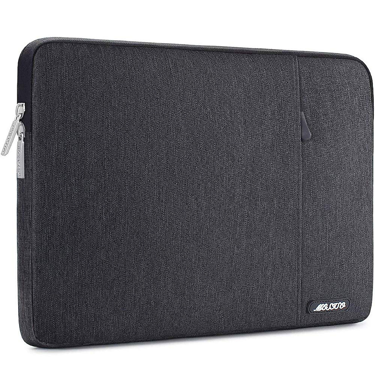 MOSISO Tablet Sleeve Case Compatible with iPad 10th 10.9 inch 2022 / iPad Air 5th 10.9 / iPad Pro 11 M2 / iPad 9/8/7 10.2 / iPad Air 4 10.9/Air 3 10.5 / iPad 9.7, Polyester Vertical Bag, Space Gray