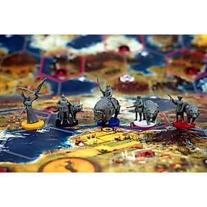 Stonemaier Games: Scythe (Base Game) | an Engine-Building, Area Control Strategy Board Game Set in Dieselpunk 1920s Europe for Adults and Family | 1-5 Players, 115 Mins, Ages 14+