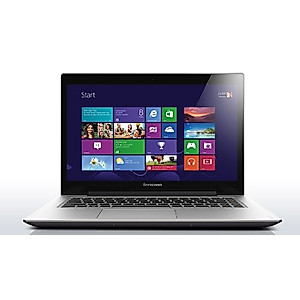 Lenovo IdeaPad U430 Ultrabook 14" TouchScreen Laptop PC - 4th Gen Intel Core i5 / 8GB RAM Memory / 500GB 2-in-1 Hybrid Hard Drive / Intel HD Graphics 4400 / Webcam & Microphones / Windows 8.1 64-bit / High-definition 1600 x 900 Widescreen Display