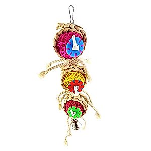 WeiLaiKeQi Pet Bird Toys Parrot Toys for Chewing