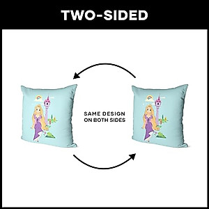 Northwest Disney Princess Pillow, 18" x 18", Little Rapunzel