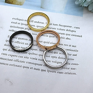 HSQYJ Stainless Steel Crystal Band Rings Set Elegant Multi Row Cubic Zirconia Wedding Engagement Promise Statement Ring Fashion Jewelry for Women Men