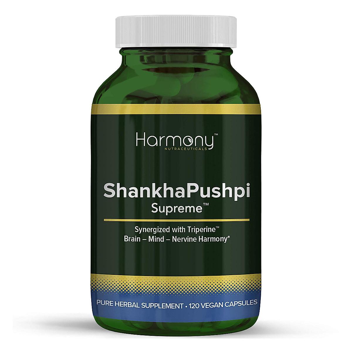 ShankhPushpi Supreme - Harmony Nutraceuticals Ayurvedic Medicine to Support Brain, Mind and Nervine