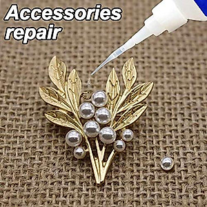 PAGOW Glue Micro Tips, 100 PCS Precision Micro-Tips, Glue Extender Applicator for Dispensing Adhesive Dispensers Crafting, Great Work with CA Building Stick, Handmade Craft Tissue Model Projects