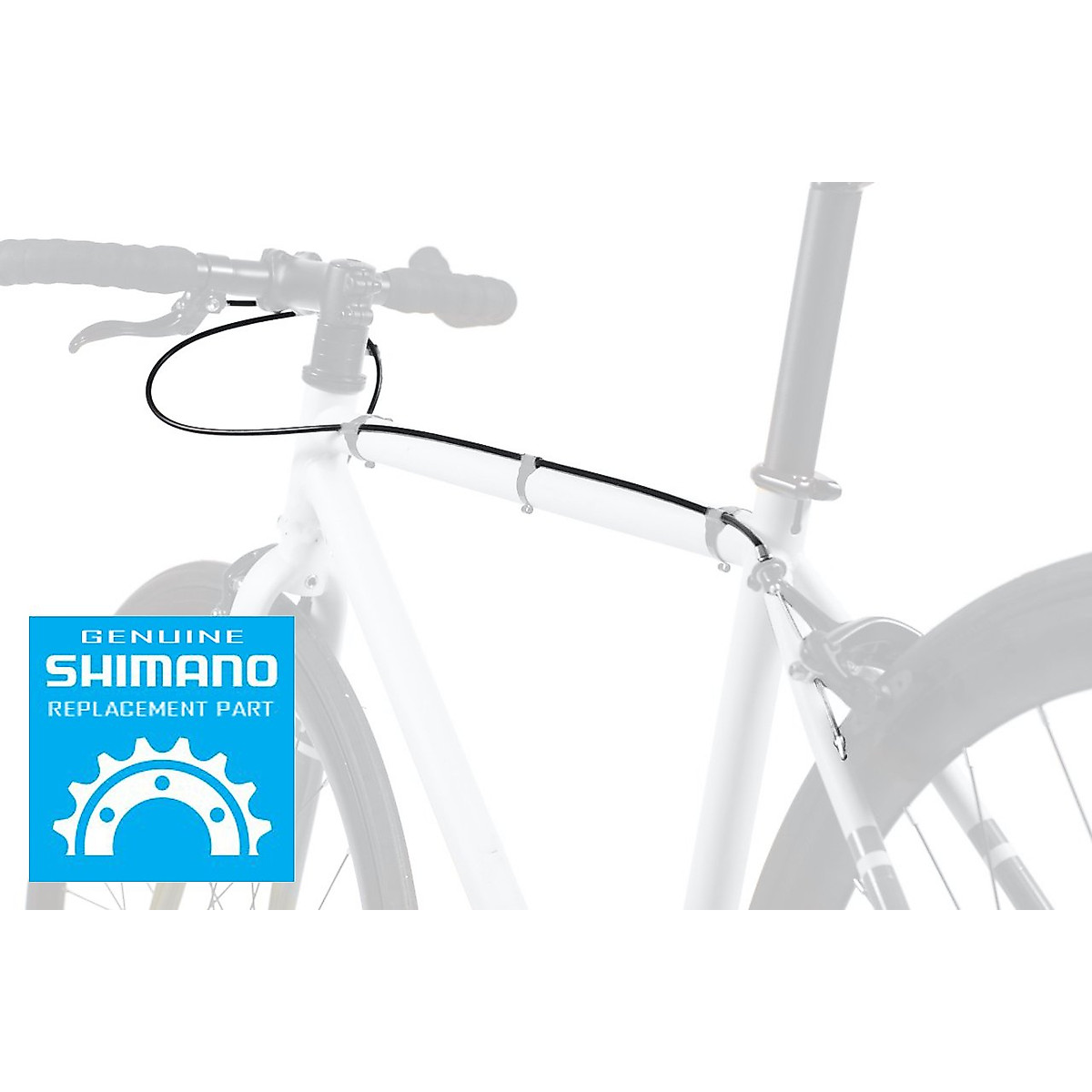 SHIMANO Universal Standard Brake Cable Set, For MTB or Road Bikes