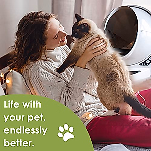 Cat Litter Box Liner Bags 80-Pack Fit For Robot Litter Line Box Automated Waste Drawer Liners 9-11 Gallons of Capacity,Replacement Cat Bags