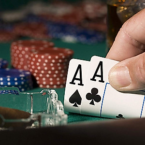 LotFancy Playing Cards, Large Print, 12 Decks of Cards (6 Black 6 Red), Jumbo Index, Poker Size, for Texas Hold'em, Blackjack, Euchre Cards Games