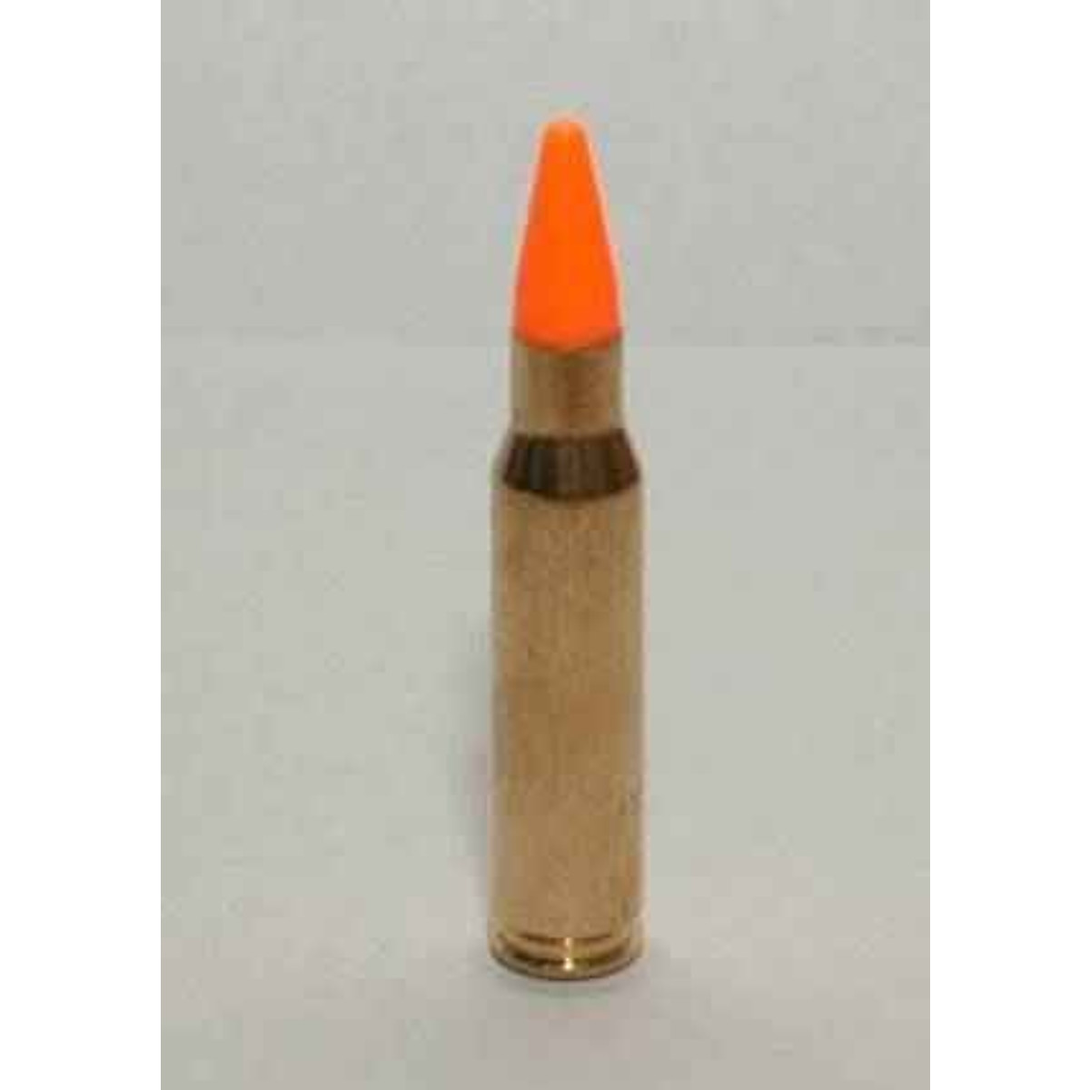 ST Action Pro Pack Of 10 Inert .308 Winchester Rifle Orange Safety Trainer Cartridge Dummy Ammunition Ammo Shell Rounds with Brass Case
