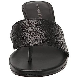 Donald Pliner Women's Heeled Sandal, Black, 7.5