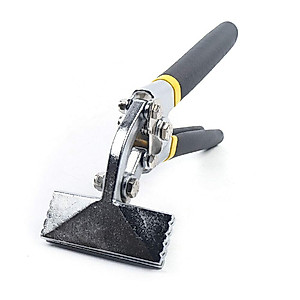 2PCS Flat Jaw Welding Welder's Pliers Hand Sheet Metal Bender Bending Tool Sheet Metal Welding Locking Pliers Metal Bending Folding Welding Tool 8.7"